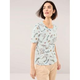 Walbusch Baumwollshirt mit Blumen