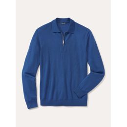 Walbusch Polo-Pullover Merino Extrafein