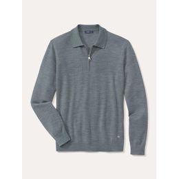 Walbusch Polo-Pullover Merino Extrafein