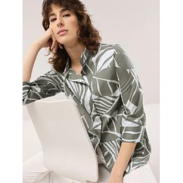 Walbusch Tunika-Bluse mit Stehkragen