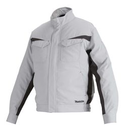 Makita Akku-K&uuml;hljacke hellgrau Gr&ouml;&szlig;e 3XL DFJ213Z3XL