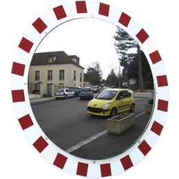 Vialux Verkehrsspiegel Edelstahl, rund, &Oslash; 800 mm