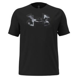 Under Armour T-Shirt Tech Print Fill Black/Anthracite (Gr&ouml;&szlig;e: M)