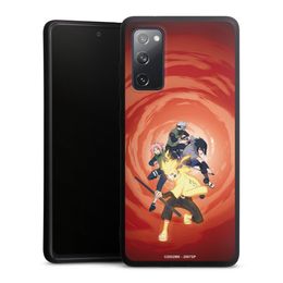DeinDesign Galaxy S20 FE Handy Premium Silikon H&uuml;lle Handyh&uuml;lle schwarz Case Sasuke Sakura Naruto Shippuden Silikon Premium Case