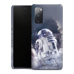 DeinDesign Galaxy S20 FE Handy Premium Case Smartphone Handyh&uuml;lle Schutzh&uuml;lle matt Star Wars Merchandise Robot Premium Case