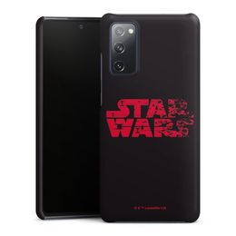 DeinDesign Galaxy S20 FE Handy Premium Case Smartphone Handyh&uuml;lle Schutzh&uuml;lle matt Star Wars Logo Merchandise Premium Case