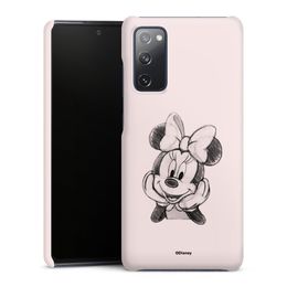 DeinDesign Galaxy S20 FE 5G Handy Premium Case Smartphone Handyh&uuml;lle Schutzh&uuml;lle matt Minnie Mouse Disney Official Licensed Product Premium Case
