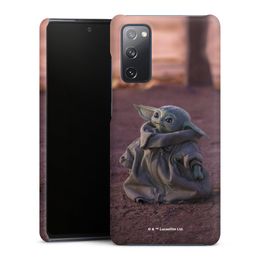 DeinDesign Galaxy S20 FE Handy Premium Case Smartphone Handyh&uuml;lle Schutzh&uuml;lle matt Baby Yoda Star Wars The Child Premium Case