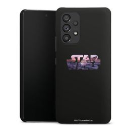 DeinDesign Galaxy A53 5G Handy Premium Case Smartphone Handyh&uuml;lle Schutzh&uuml;lle matt The Child Star Wars The Mandalorian Premium Case