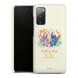 DeinDesign Galaxy S20 FE Handy Premium Case Smartphone Handyh&uuml;lle Schutzh&uuml;lle matt Lilo & Stitch Official Licensed Product Disney Premium Case