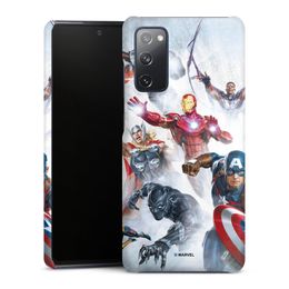 DeinDesign Galaxy S20 FE Handy Premium Case Smartphone Handyh&uuml;lle Schutzh&uuml;lle matt Marvel Avengers Official Licensed Product Premium Case