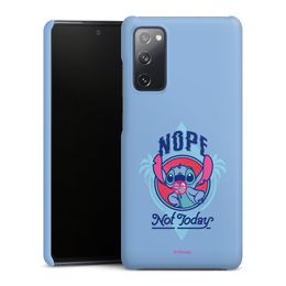 DeinDesign Galaxy S20 FE Handy Premium Case Smartphone Handyh&uuml;lle Schutzh&uuml;lle matt Disney Sayings Lilo & Stitch Premium Case