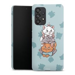 DeinDesign Galaxy A53 5G Handy Premium Case Smartphone Handyh&uuml;lle Schutzh&uuml;lle matt Aristocats Cat Disney Premium Case
