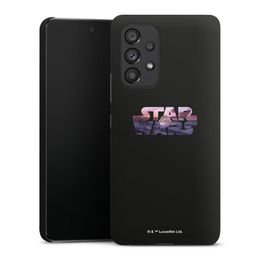 DeinDesign Galaxy A53 5G Handy Premium Case Smartphone Handyh&uuml;lle Schutzh&uuml;lle gl&auml;nzend The Child Star Wars The Mandalorian Premium Case