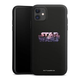 DeinDesign iPhone 11 Handy Premium Silikon H&uuml;lle Handyh&uuml;lle schwarz Case Star Wars The Child The Mandalorian Silikon Premium Case