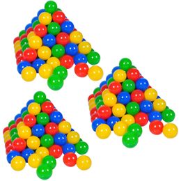 B&auml;llebad-B&auml;lle KNORRTOYS "300 St&uuml;ck, colorful", bunt, B&auml;lle, Kinder&Oslash;:6cm, Kunststoff, 300 St&uuml;ck, &Oslash;:6cm