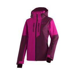 Skijacke Maier Sports "Manzaneda", Herren, Gr. 38, pink (magenta), 100% Polyester, Rundhals, Jacken Skijacke, Damen Winterjacke, wind- und wasserdicht, 4 RV-Taschen, Regular Fit