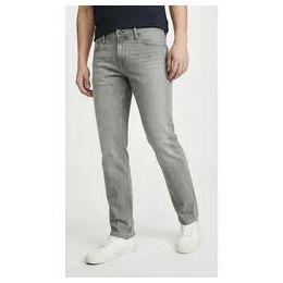 Jack & Jones Regular-fit-Jeans JACK & JONES "JJICLARK im Used-Look, Stretchkomfort und niedrige Leibh&ouml;he", Herren, Gr. 38, L&auml;nge 34, grau denim, Denim/Jeans, Obermaterial: 98% Baumwolle, 2% Elasthan, Abriebeffekte, regular fit lang, Jeans, Baumwollmischung, regular fit