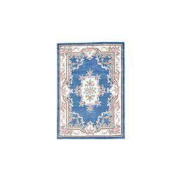 Theko Vintageteppich Ming blau Synthetische Fasern Ma&szlig;e (cm): B: 190 H: 1 &raquo; H&ouml;ffner