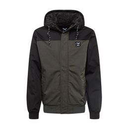 Iriedaily Jacke 'Iriesegler' Herren Gr&ouml;&szlig;e XXL oliv / schwarz Sommerjacke