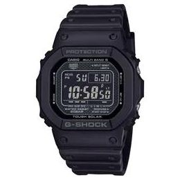 Funkchronograph Casio G-SHOCK, schwarz (schwarz, schwarz), Armbanduhren, Herren, Armbanduhr, Herrenuhr, digital, automatischer Kalender