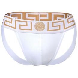 Versace Panty male size XL Beige / White