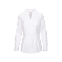 Seidensticker Kelchkragenbluse Slim Fit Damen Gr&ouml;&szlig;e L wei&szlig;
