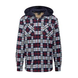 Urban Classics Jacke Herren Gr&ouml;&szlig;e 5XL navy / dunkelrot / wei&szlig; Sommerjacke