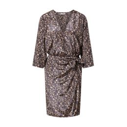 Freebird Icons Kleid Damen Gr&ouml;&szlig;e 40 beige / navy Sommerkleid