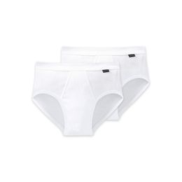 Schiesser Slip 'Essentials' Herren Gr&ouml;&szlig;e L schwarz / wei&szlig;