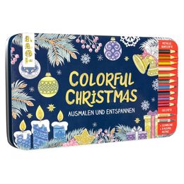 Stifte-Sammlung &raquo;Colorful Christmas&laquo; Designdose