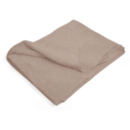 Wohndecke SETEX "Premium", beige, B:150cm L:200cm, Baumwolle, Polyester, Wohndecken, Wohndecke, besonders weich und kuschelig