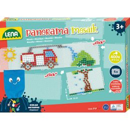 Kreativset LENA "Mosaik Set Panorama XL color", bunt, Kreativsets, Kinder, Kunststoff, Kreativset, Made in Europe