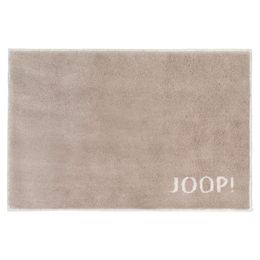 JOOP! Badteppich, Natur, Textil, rechteckig, 60x90 cm, Made in Germany, rutschhemmend, Badtextilien, Badematten