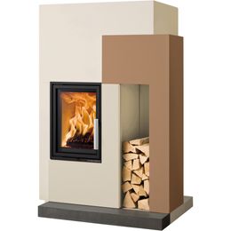 Haas & Sohn Kaminbaus&auml;tze HAAS + SOHN "ASCIM-II mit ESPRIT-IV =", perl, schwarz, Kamin&ouml;fen