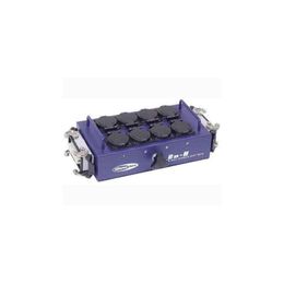 Showtec BO-8-S2 Powerbox mit 8 Schutzkontakt, 2x Multipin