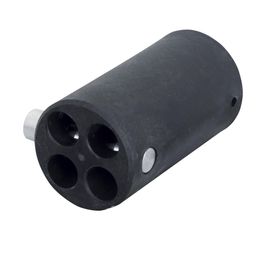 Wentex P&D 4-way connector replacement 40,6mm, schwarz