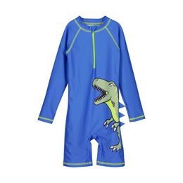Schwimmanzug Blue Seven, M&auml;dchen, Gr. 104 (110), N-Gr, royal, Mesh, Elasthan, Polyester, bedruckt, unifarben, Badeanz&uuml;ge, Beachoverall f&uuml;r den Strand