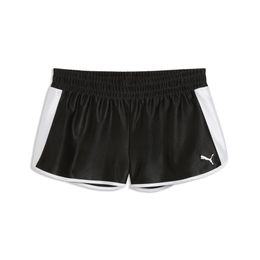 Shorts Puma "FUTURE.Puma.ARCHIVE Gewebte Shorts Damen", Damen, Gr. S, Normalgr&ouml;&szlig;en, schwarz, Obermaterial: 100% Polyester. Einsatz: 100% Polyester, regular fit, Hosen Shorts