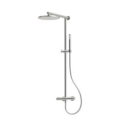 Herzbach Living Spa Aufputz-Duschsystem mit Thermostat, 11.988230.1.09,