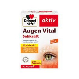 DOPPELHERZ Augen Vital Sehkraft aktiv Kapseln 90 St