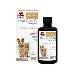 DOPPELHERZ f&uuml;r Tiere Haut&Fell &Ouml;l f.Hunde/Katzen 250 ml