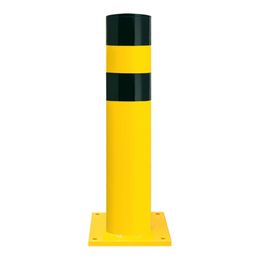 Moravia Rammschutz-Poller XXL Stahl schwarz/gelb 273 x 1200 mm zum Aufd&uuml;beln (199.19.146)