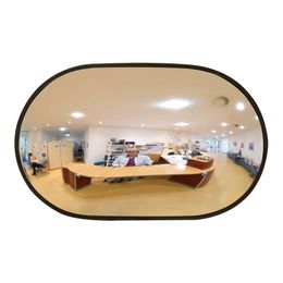 Moravia Raumspiegel INDOOR 360 x 260 x 75 mm Acrylglas mit schwarzer Umrandung (252.20.171)
