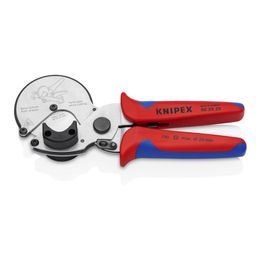 Knipex 90 25 25 Rohrschneider f&uuml;r Verbund- und Kunststoffrohre mit Mehrkomponenten-H&uuml;llen verchromt 210 mm)
