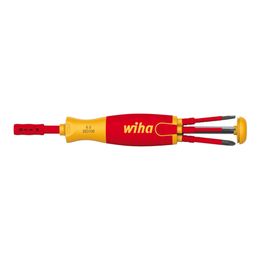 wiha Schraubendreher mit Bit Magazin LiftUp electric TX mit 6 slimBits in Blister (41158)