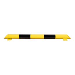 Moravia Rammschutz-Balken schwarz/gelb Rundrohr 76 x 3,0 mm 1200 mm lang (199.14.143)