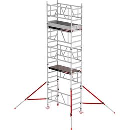 Altrex Schnellbau-Fahrger&uuml;st MiTOWER Plus, Fiber-Deck&reg;-Plattform, Arbeitsh&ouml;he 6 m
