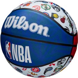 Wilson NBA ALL TEAM BSKT RWB Basketball - Gr&ouml;&szlig;e 7 - bunt