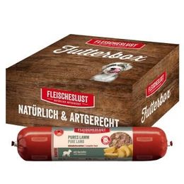 Fleischeslust Nassfutter Hund Adult Futterbox Lamm und Kartoffel 8x400 g